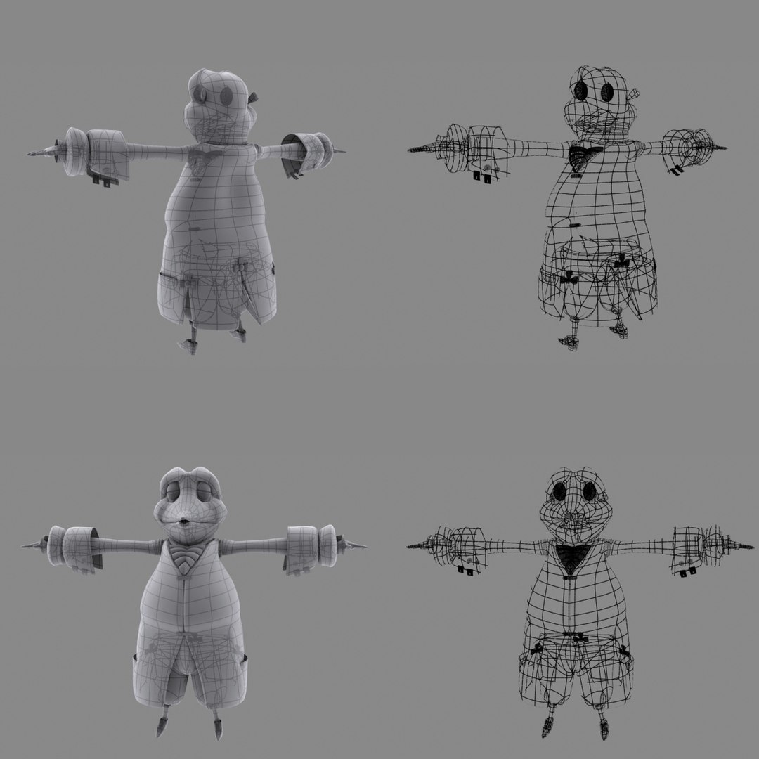 Free Animation 3d Model