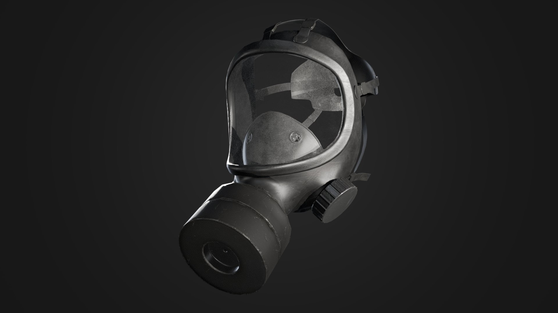 Gas Mask 3D Model - TurboSquid 2037928