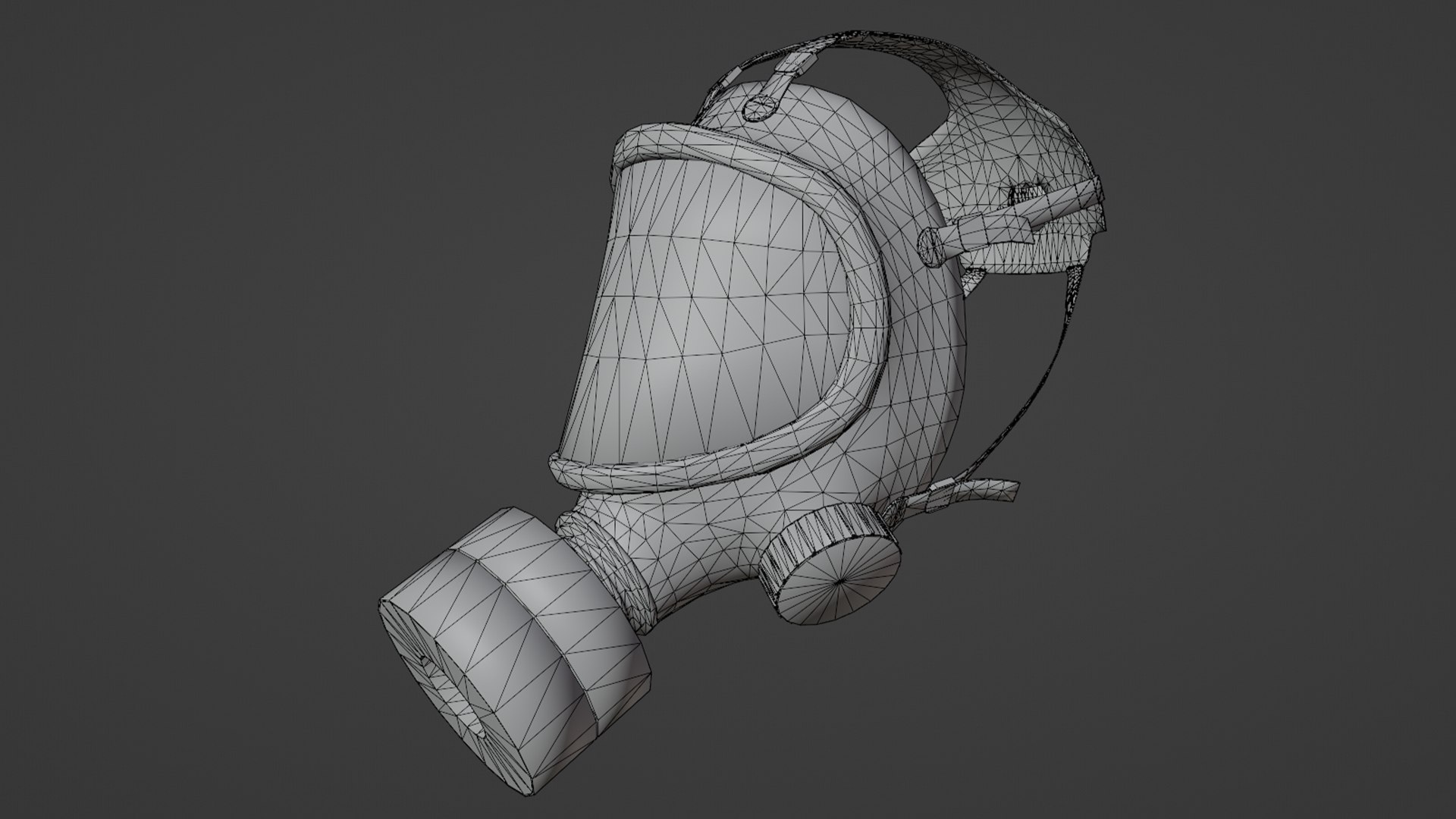Gas Mask 3D Model - TurboSquid 2037928
