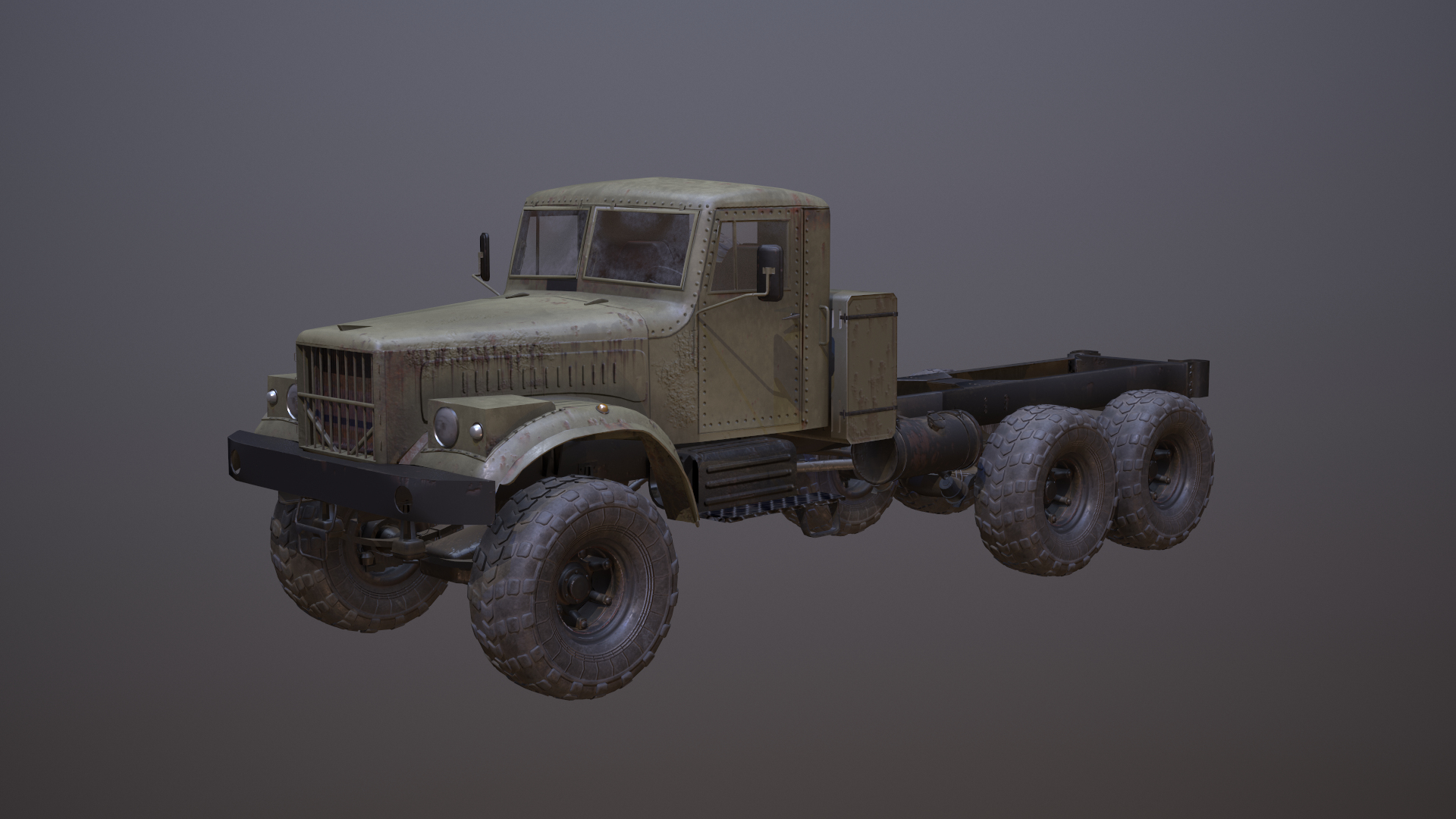 3D KrAZ-255 model - TurboSquid 1744976