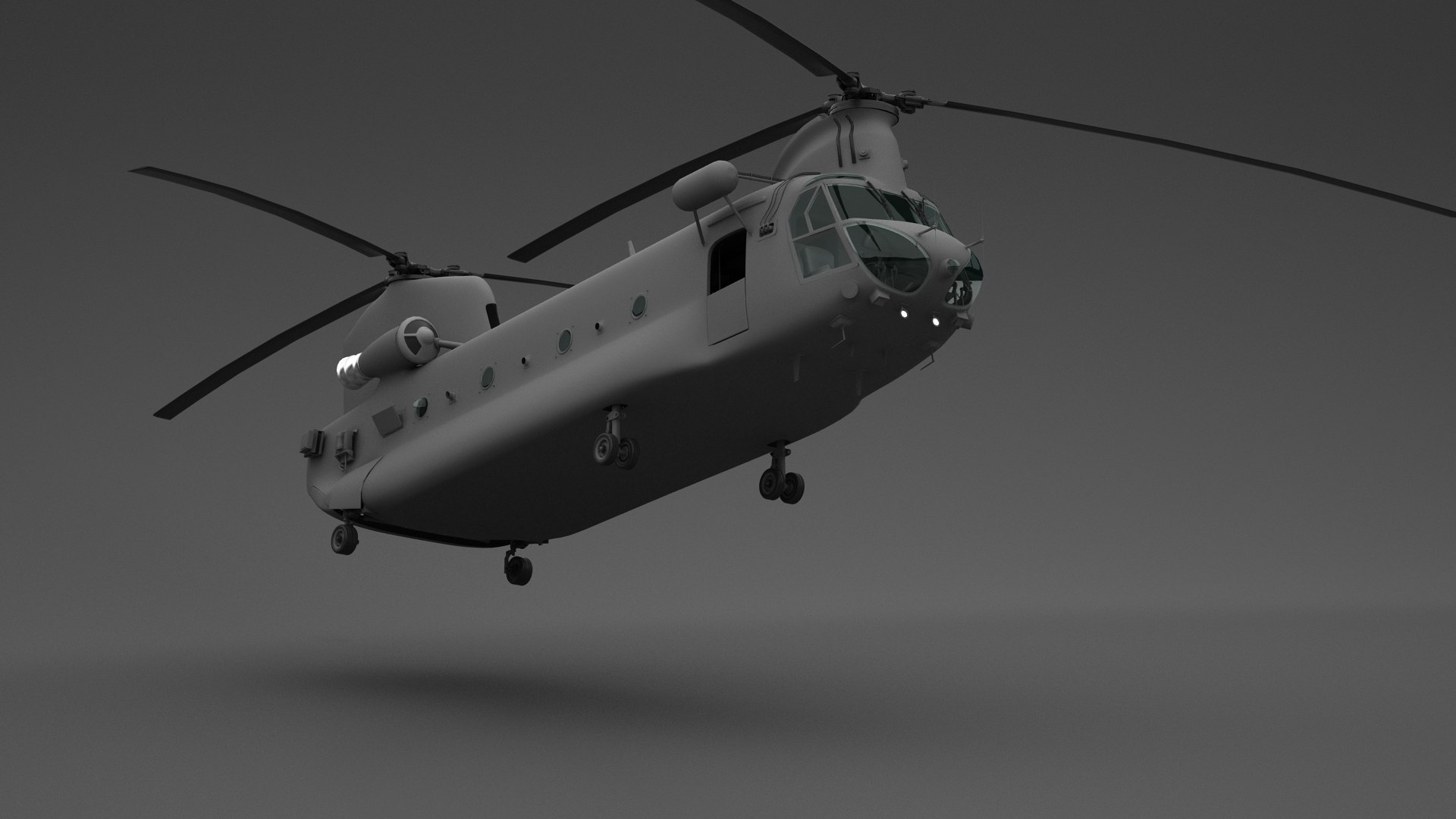 Boeing CH-47 Chinook 3D model - TurboSquid 2011561