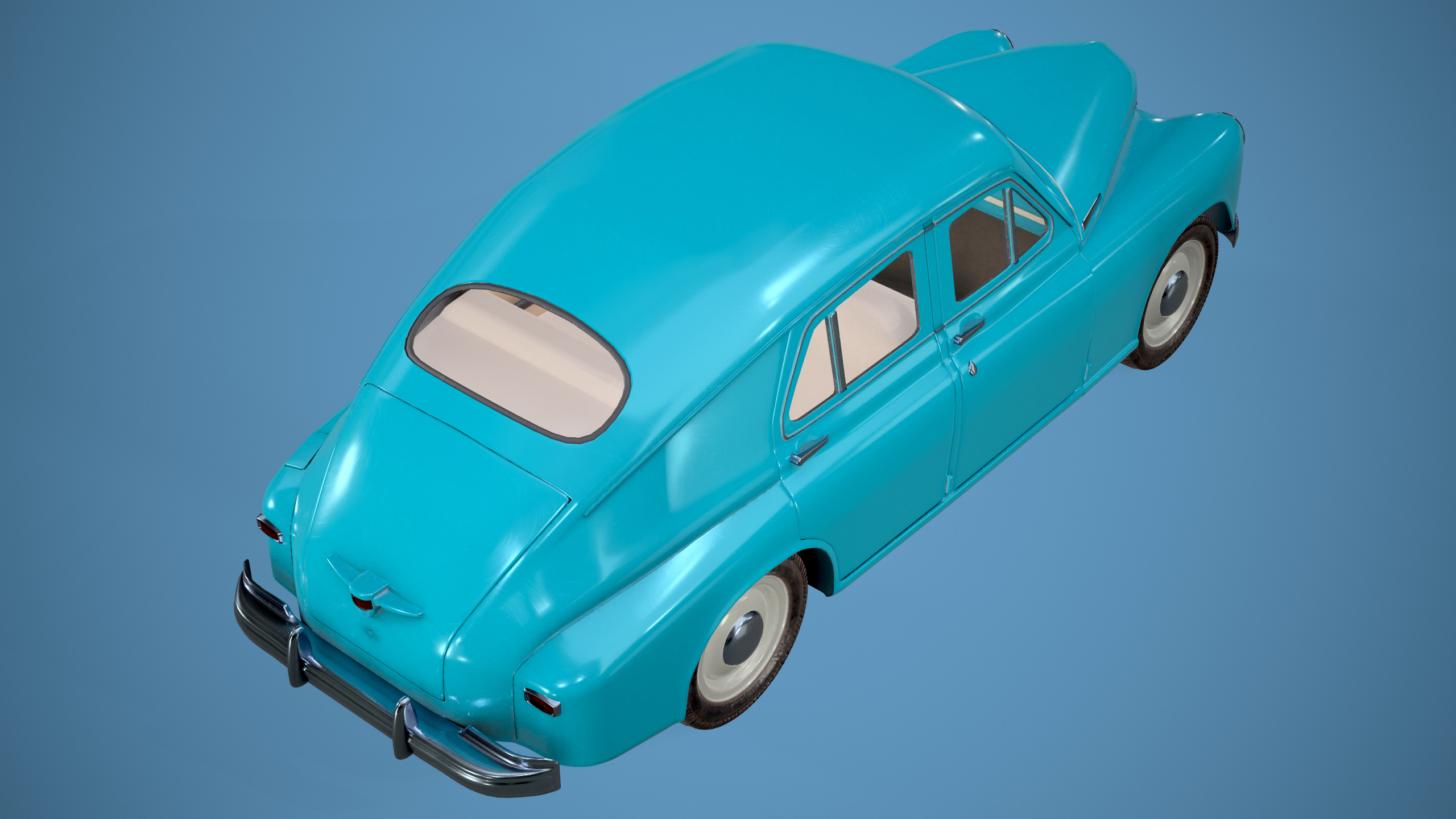 GAZ-M20 Pobeda 3D model - TurboSquid 1805266