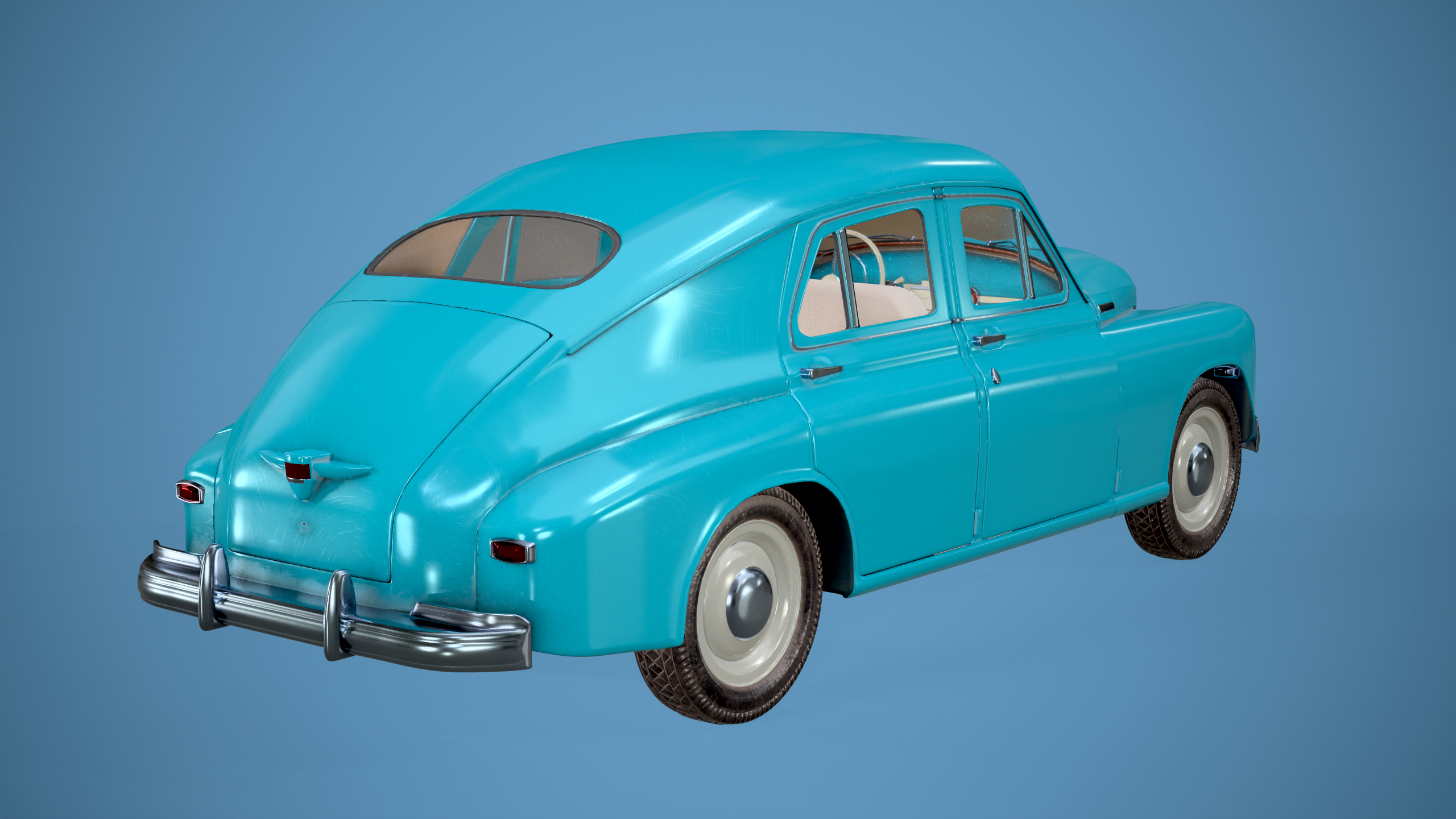 GAZ-M20 Pobeda 3D model - TurboSquid 1805266