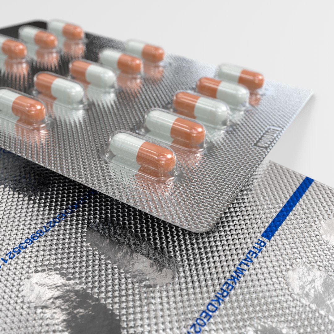 Blister Pack 3D Model - TurboSquid 1157693