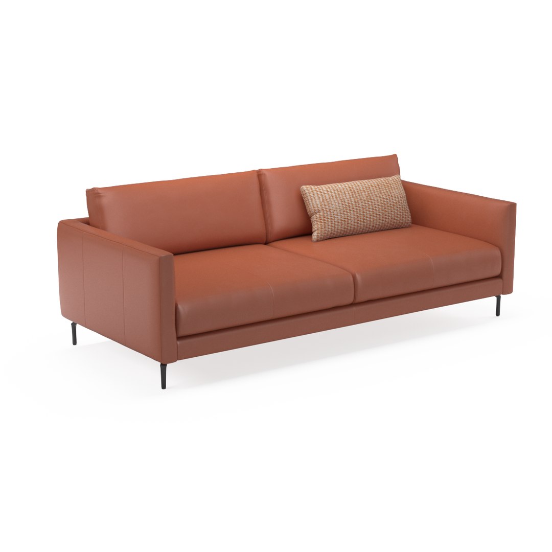 3D ROLF BENZ 333 JOLA Leather Sofa Model - TurboSquid 1977448