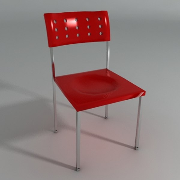 3d modern chair model