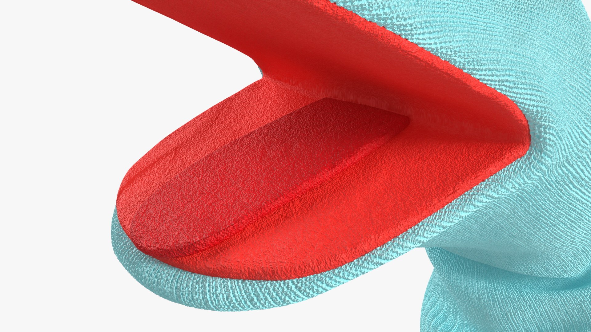 3D Character Hand Puppet Blue Boy Surprised Pose - TurboSquid 2265719