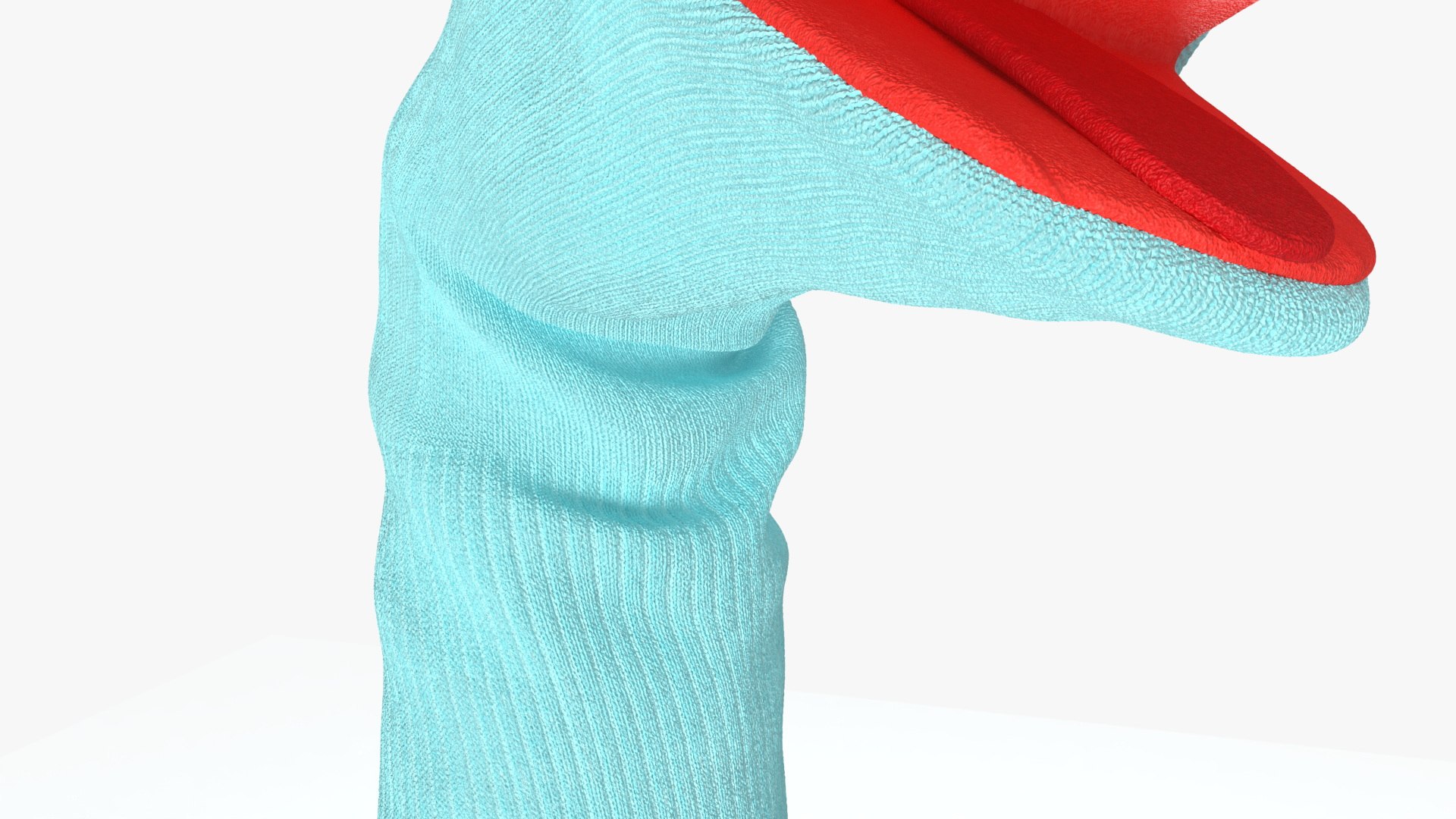 3D Character Hand Puppet Blue Boy Surprised Pose - TurboSquid 2265719