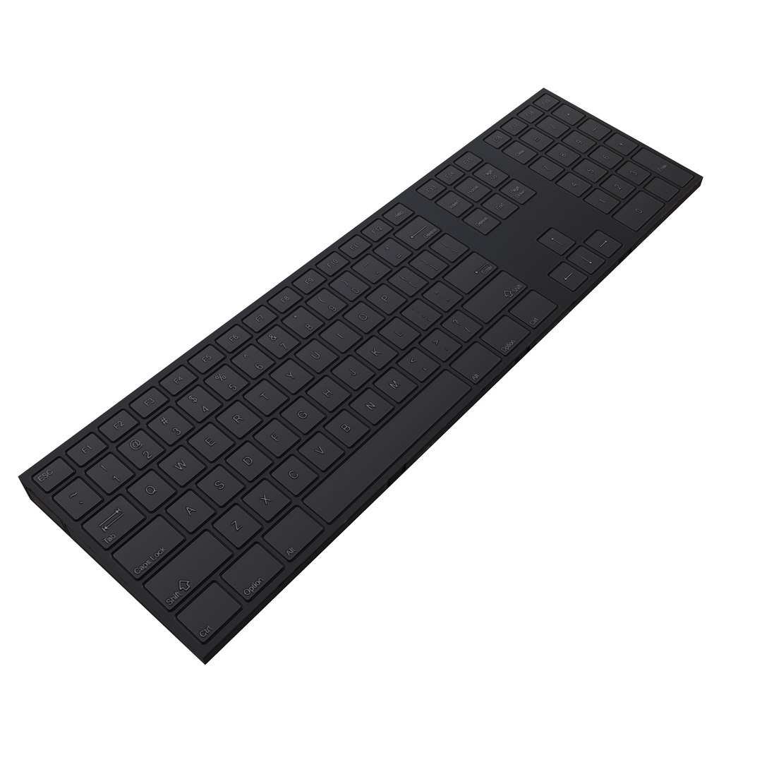 3D Keyboard 01 - TurboSquid 2140554