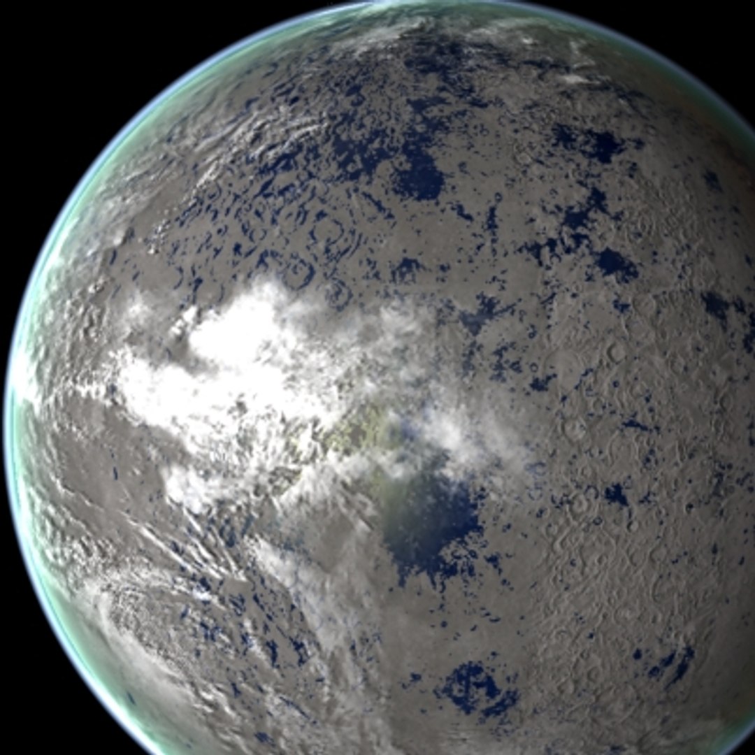 3d Mercury Terraform Model