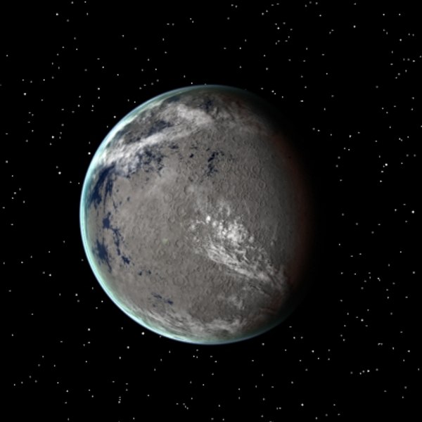 3d mercury terraform model
