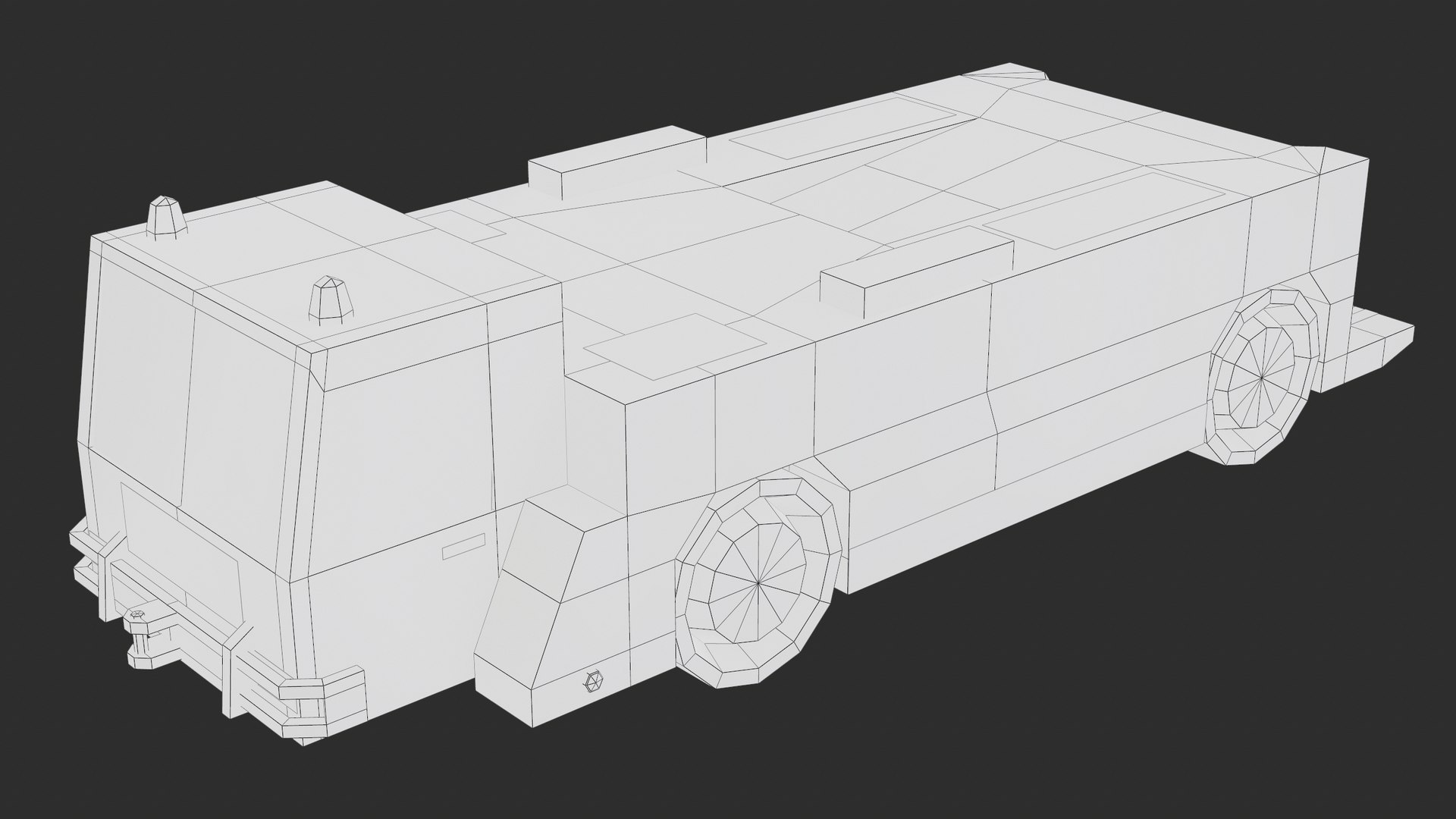 Cartoon Pushback Tractor 08 Lowpoly Airport Vehicle PBR 3D - TurboSquid 2152813