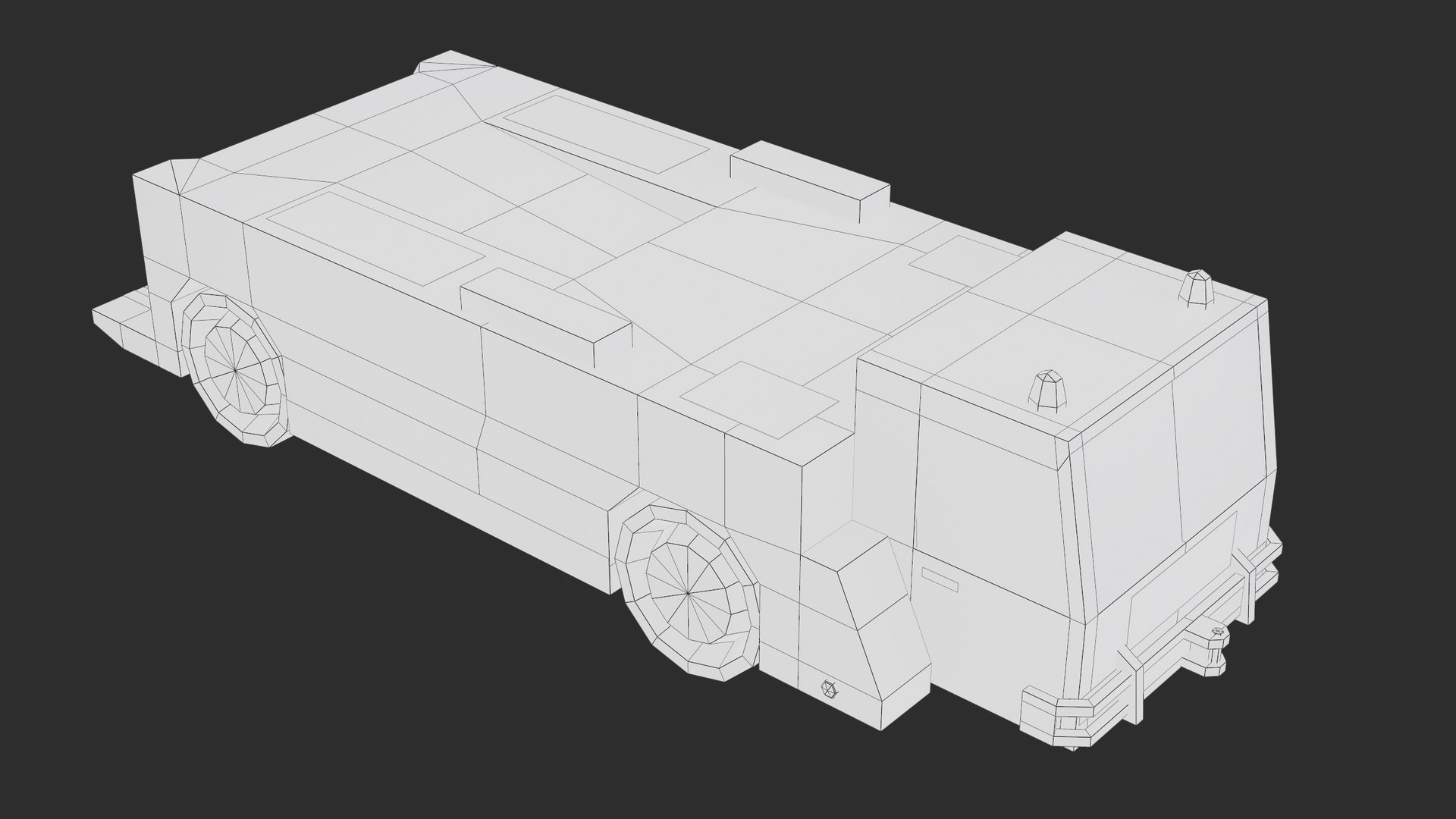 Cartoon Pushback Tractor 08 Lowpoly Airport Vehicle PBR 3D - TurboSquid 2152813