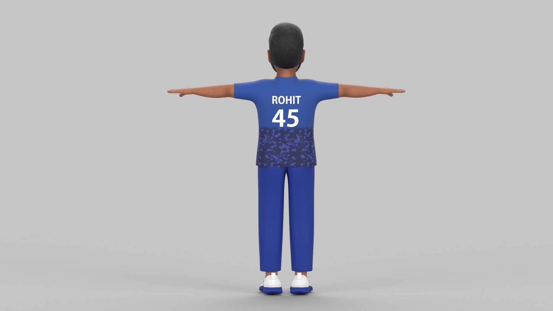 Rohit Sharma 3D Model - TurboSquid 2089368