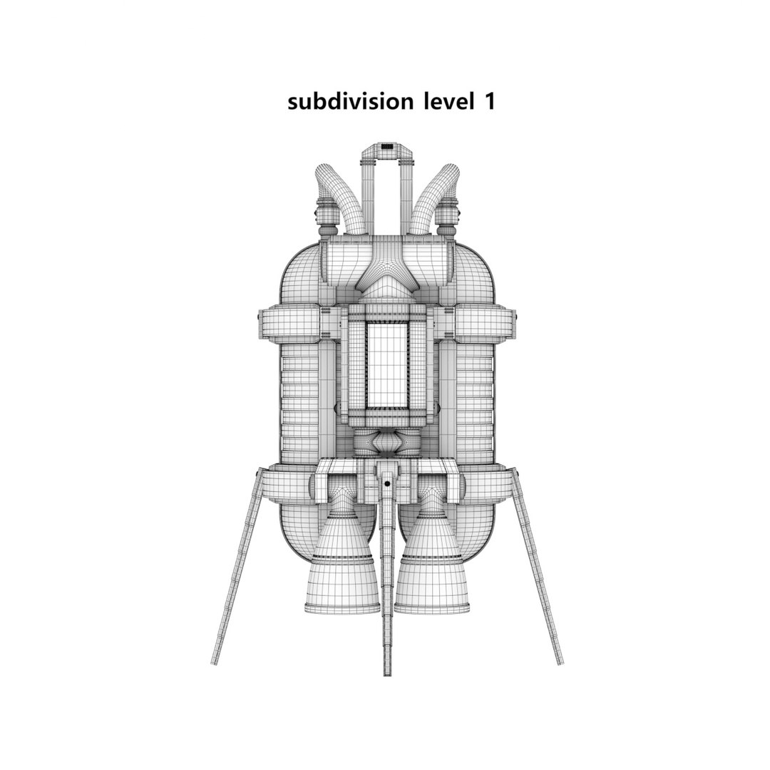 Jet Jetpack Pack 3D Model - TurboSquid 1468114
