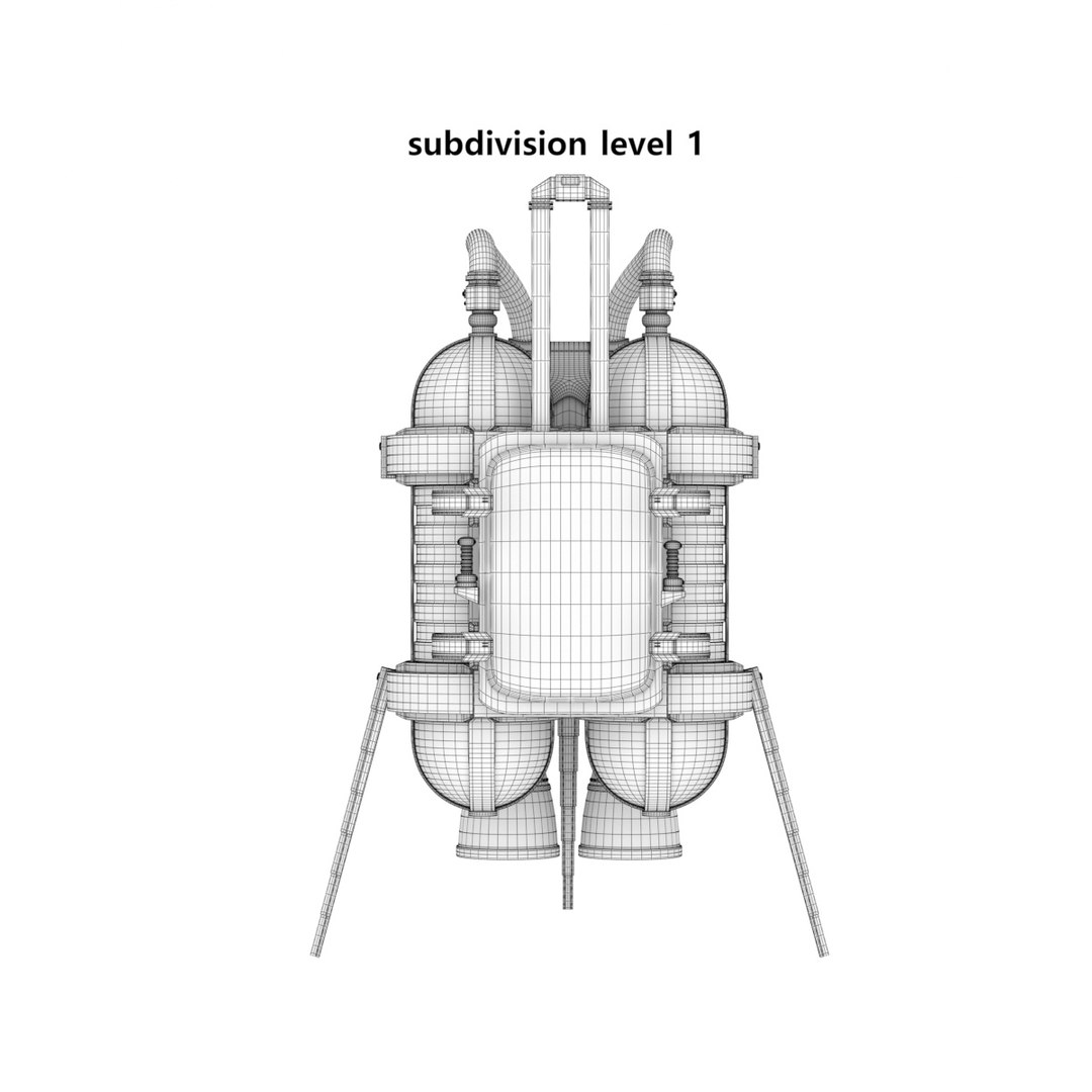 Jet Jetpack Pack 3D Model - TurboSquid 1468114