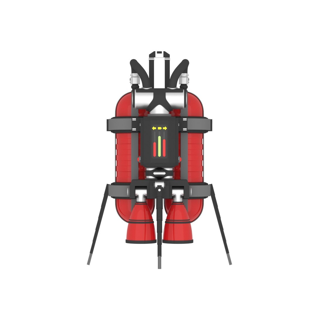 Jet Jetpack Pack 3D Model - TurboSquid 1468114