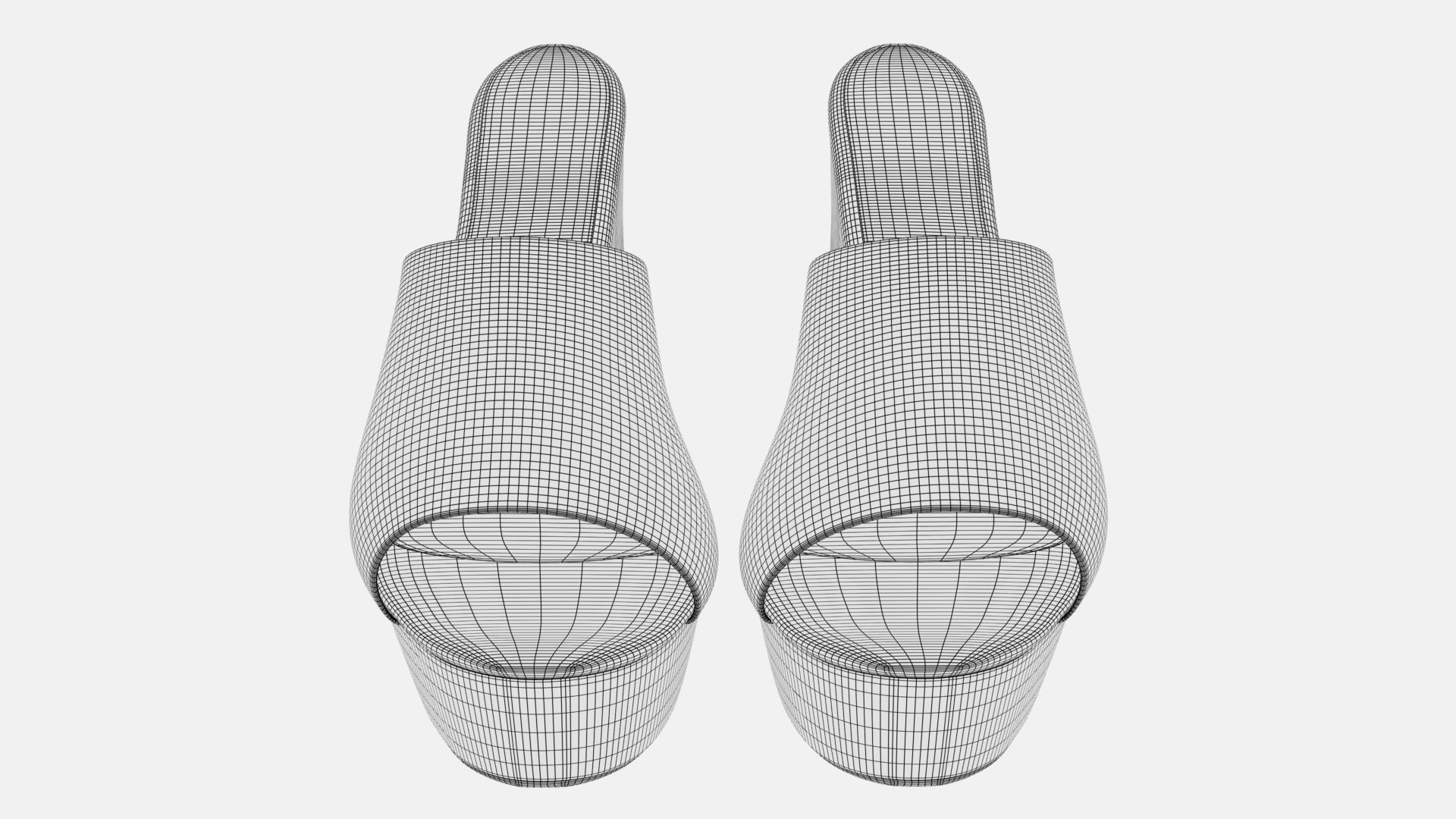 3D Model Women Slipper 05 - TurboSquid 2342018
