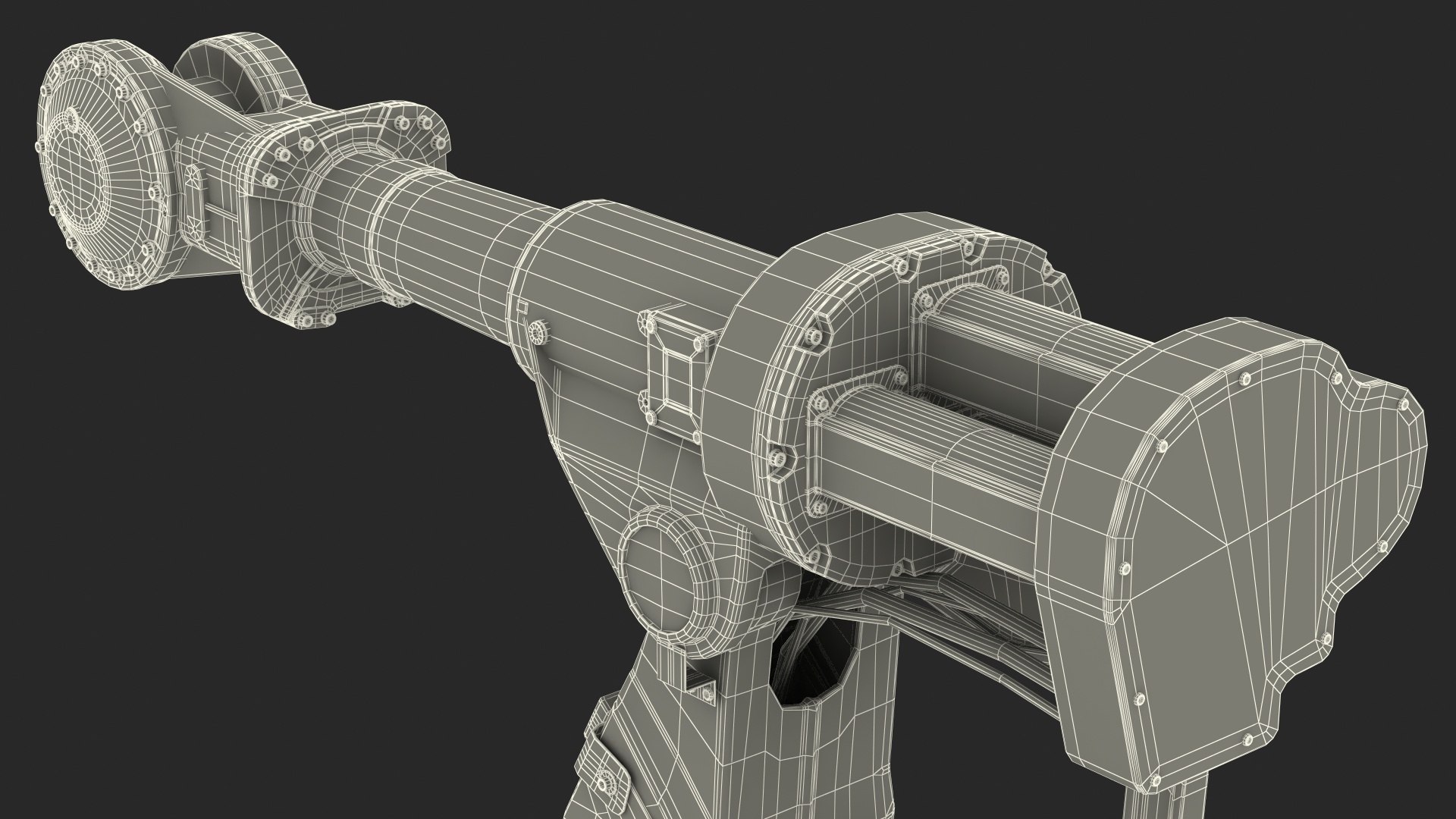 3D High Speed 6 Axis Industrial Robot Rigged Model - TurboSquid 1862059