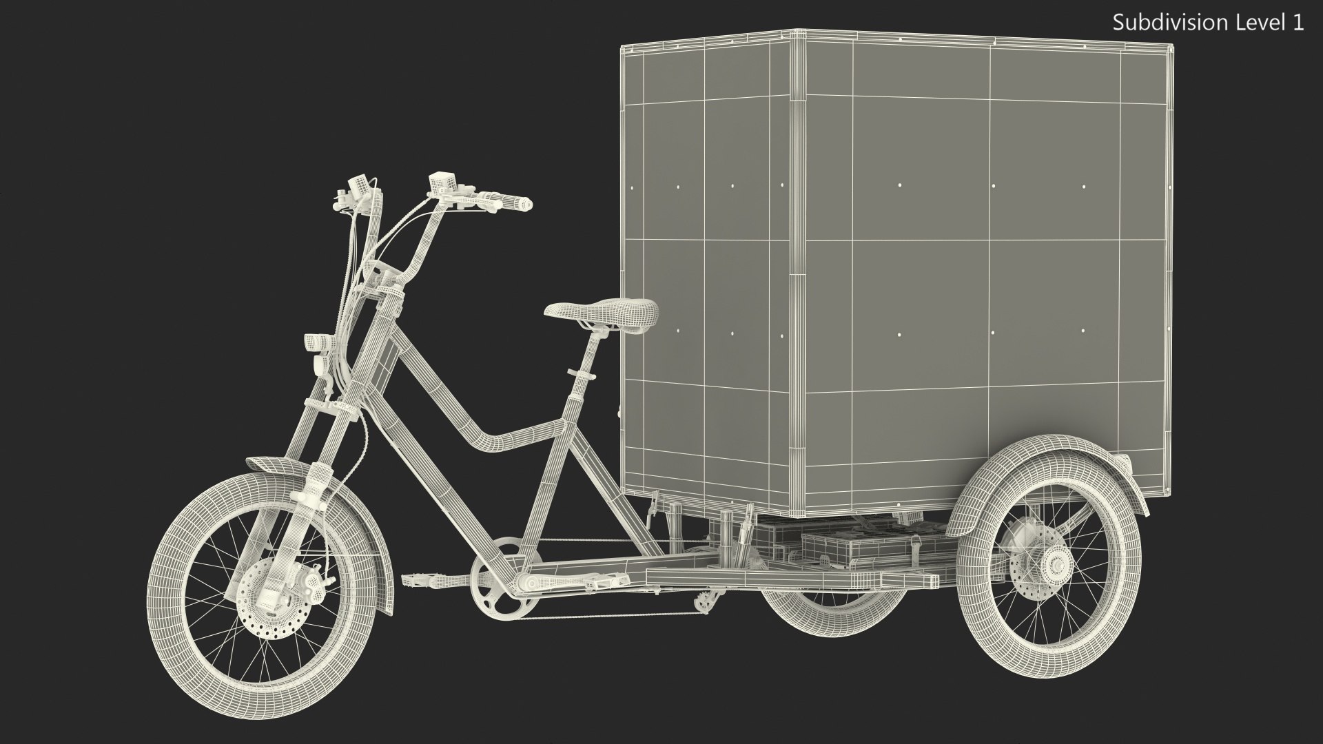 3D Rad Power Bike RadBurro With Cargo Box Rigged - TurboSquid 1925370