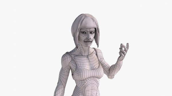 Stylized Human Female Collection Rigged 3D 모델 - TurboSquid 1959423