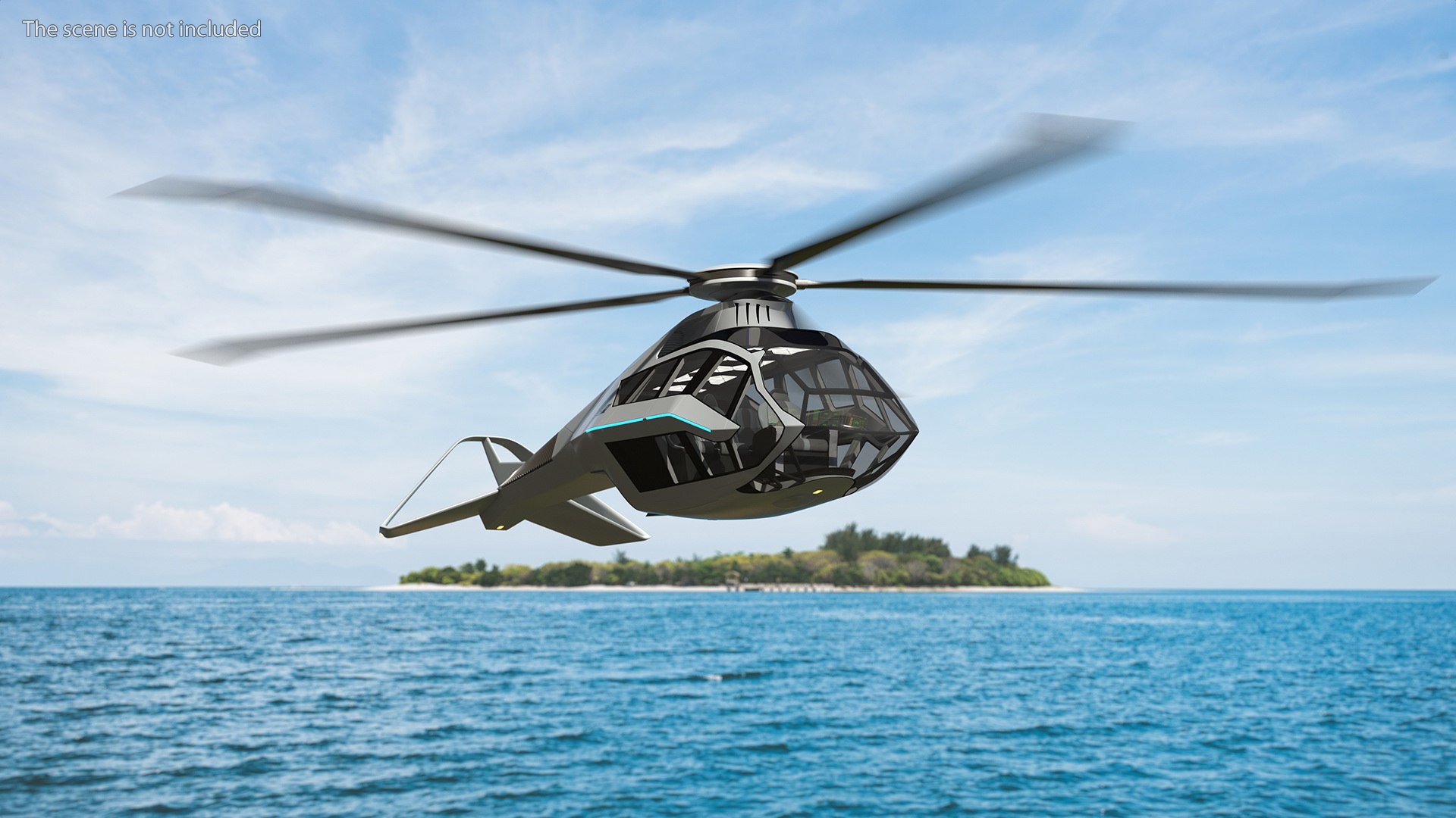 3D Helicopter Morphing Rotor Blades Rigged - TurboSquid 1846614