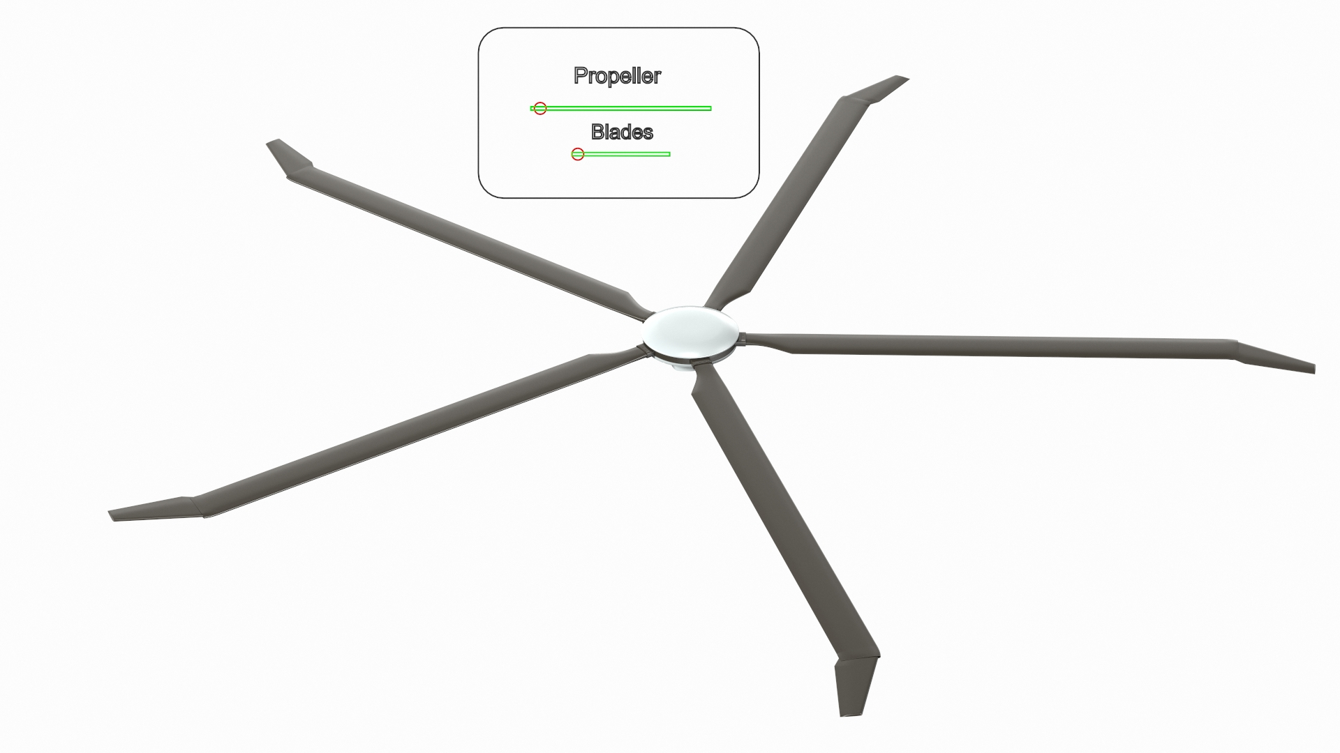 3D Helicopter Morphing Rotor Blades Rigged - TurboSquid 1846614