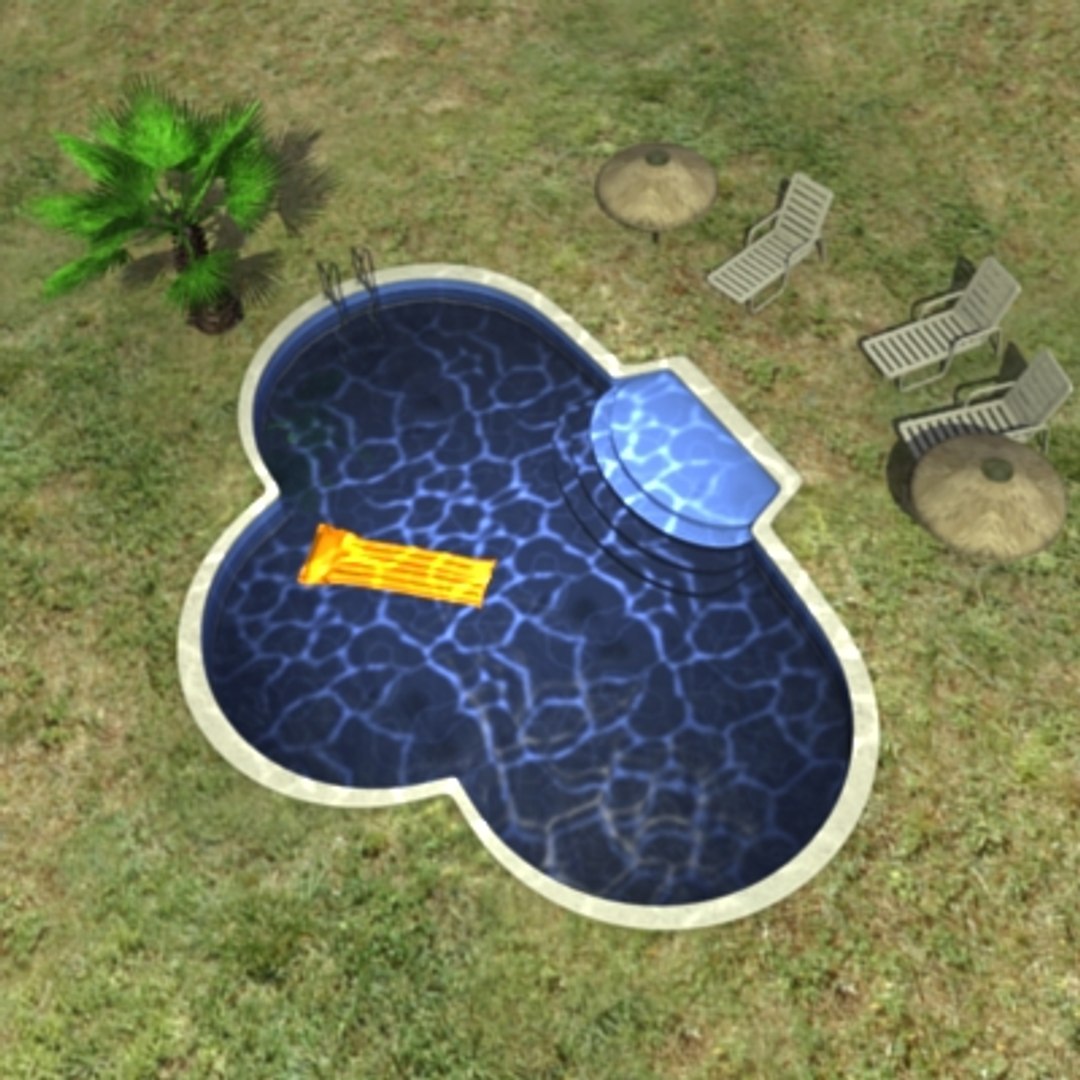 3ds Swimming Pool