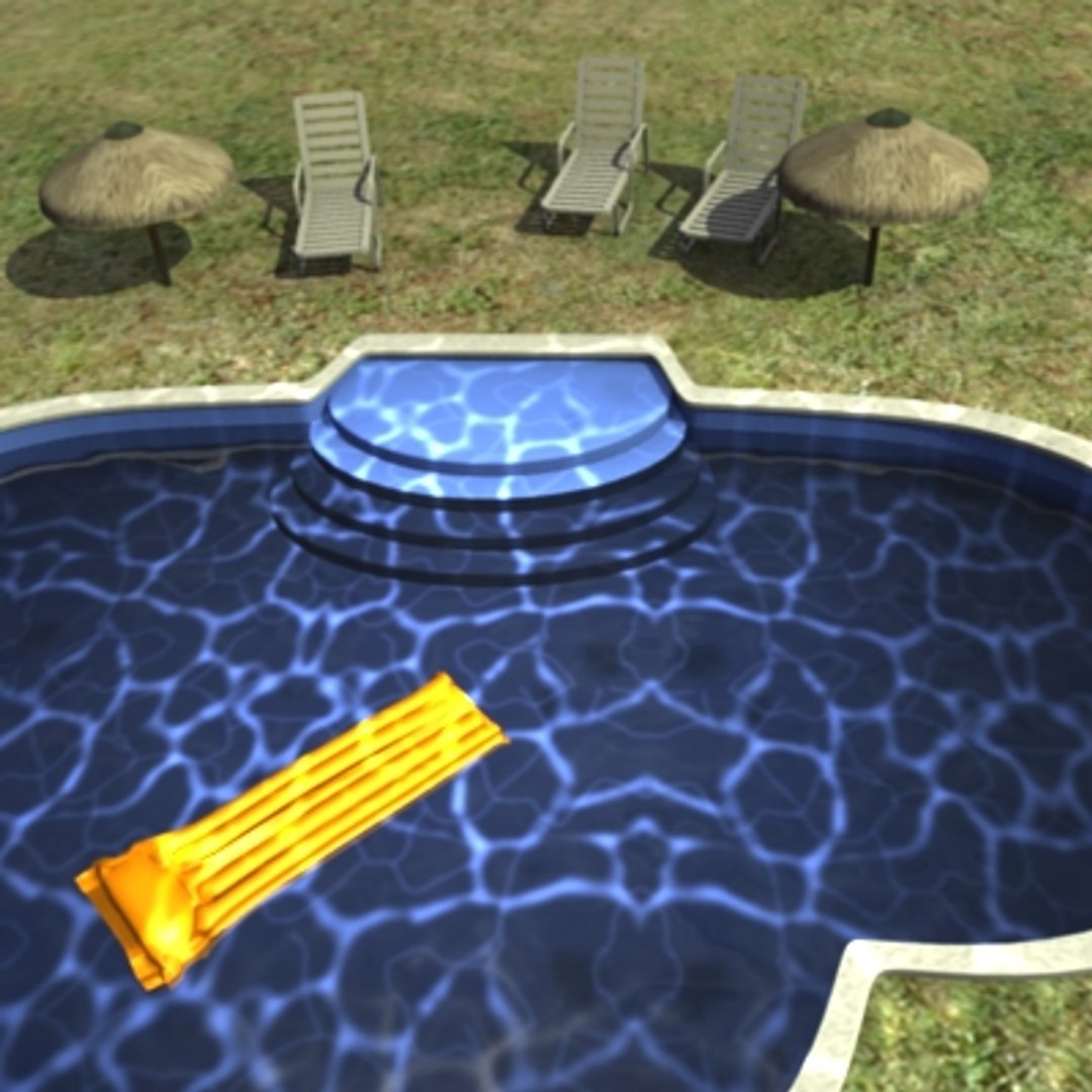 3ds Swimming Pool