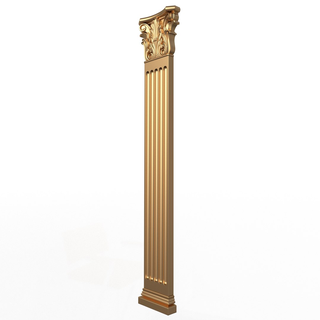 3D Column Capital 02 Model - TurboSquid 1959510
