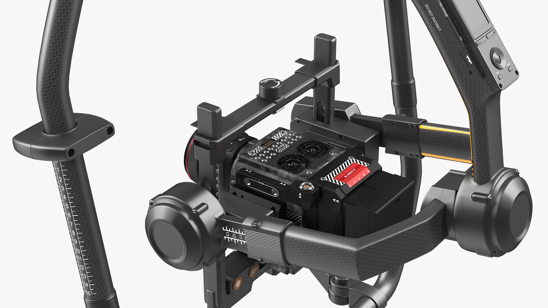 3D handheld camera stabilizer camcorder - TurboSquid 1485672