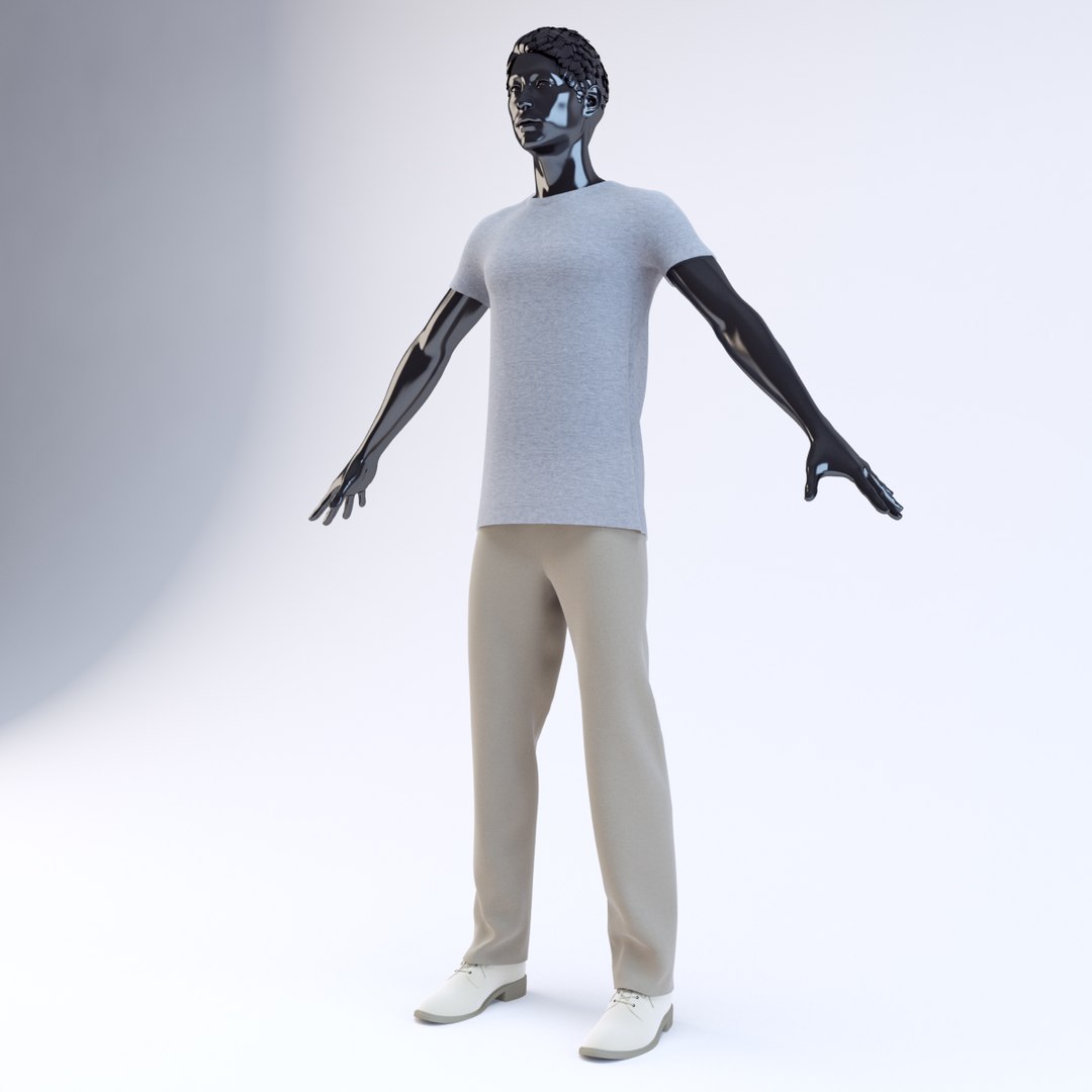 3d Showroom Mannequin Male 06
