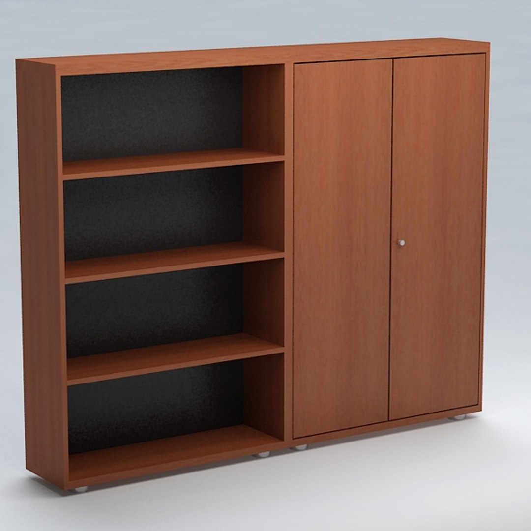 free cabinet office 3d model