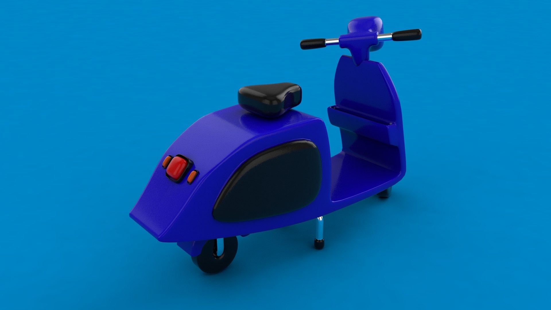 Scooter Scooty 3D Model - TurboSquid 1906263