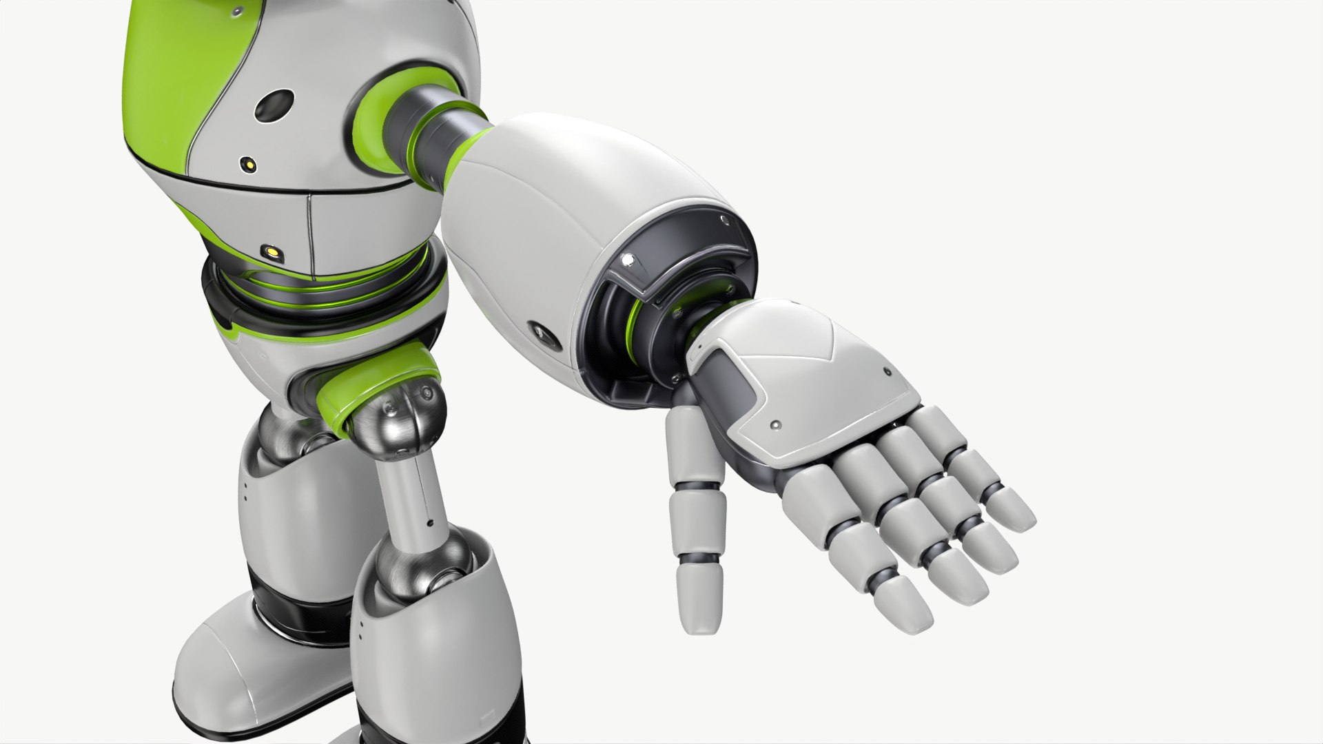 3D Stylized Futuristic Robot Tpose - TurboSquid 2342273