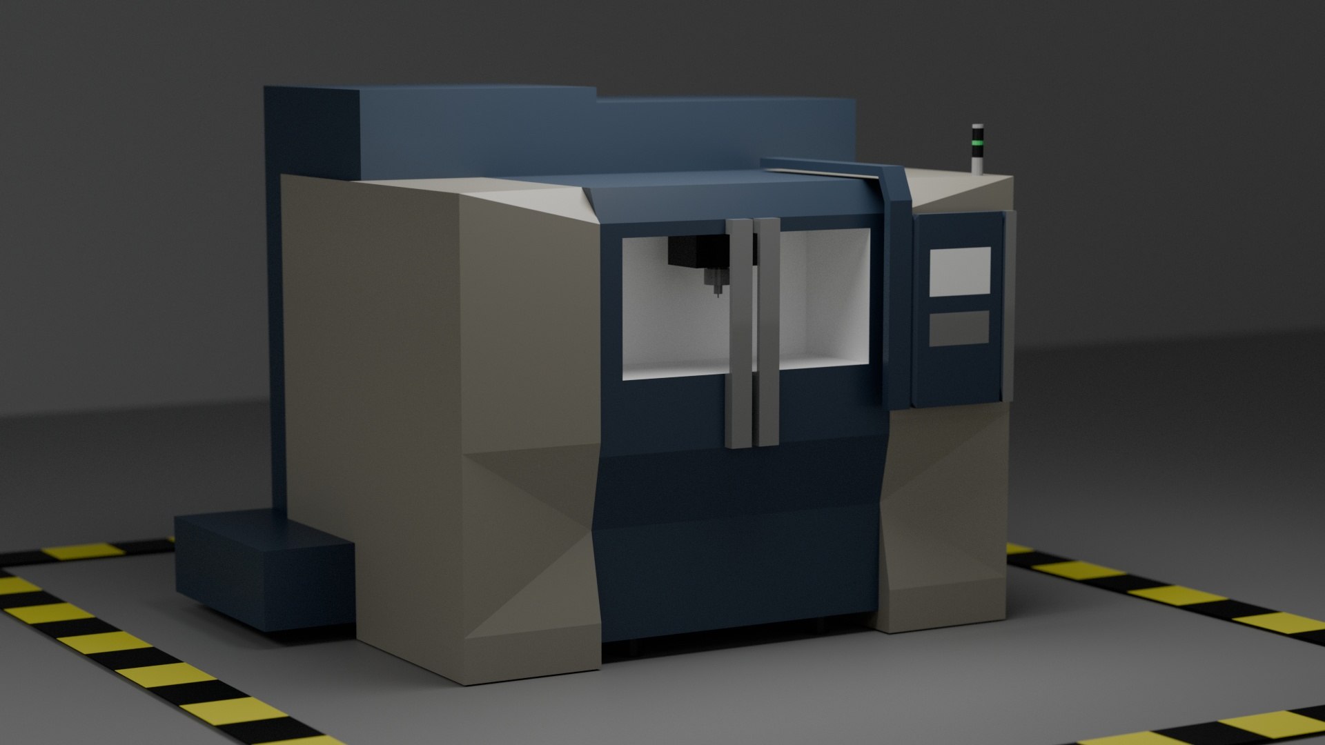 3D Milling Machines Pack - TurboSquid 2367125