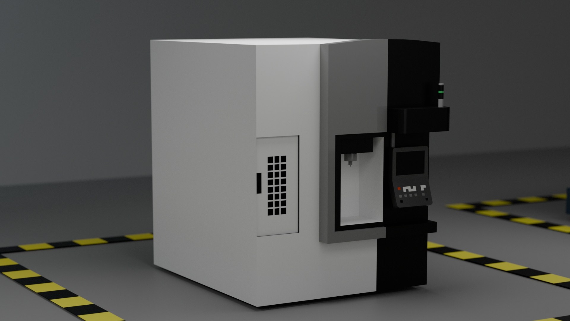 3D Milling Machines Pack - TurboSquid 2367125