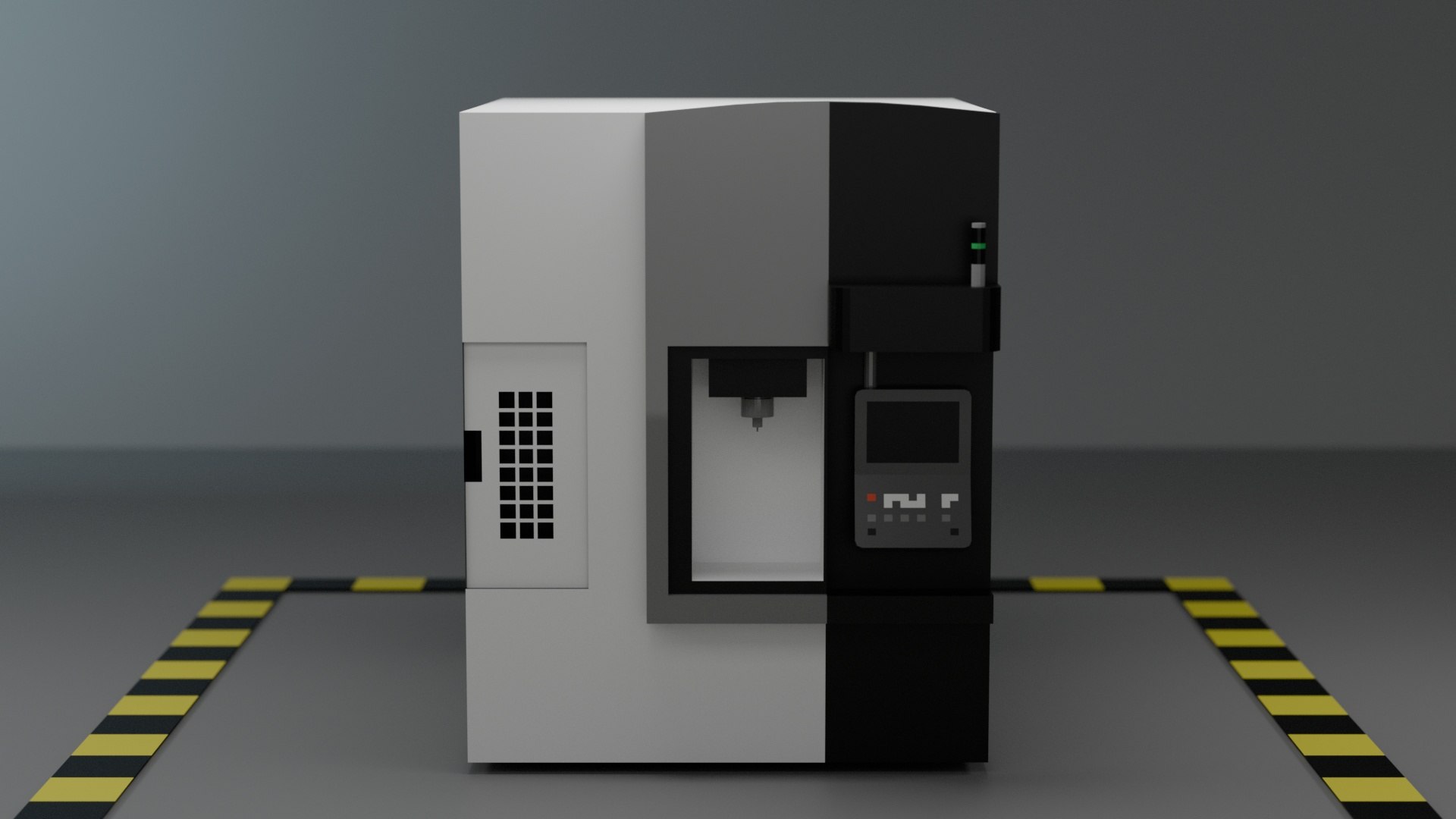 3D Milling Machines Pack - TurboSquid 2367125