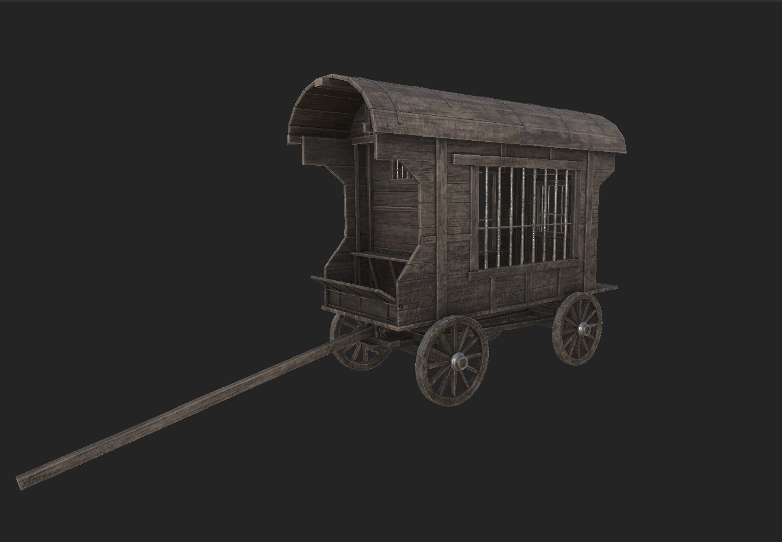 Prison Wagon 3D - TurboSquid 2014804