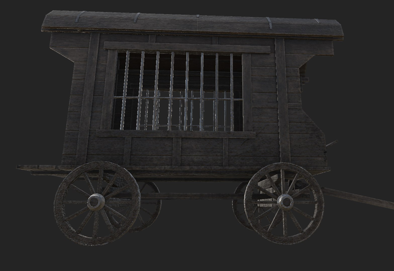 Prison Wagon 3D - TurboSquid 2014804