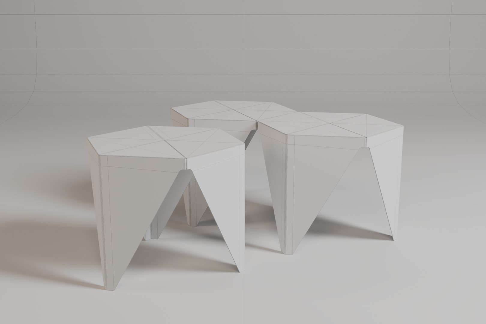 Prismatic Table 3D - TurboSquid 2123795