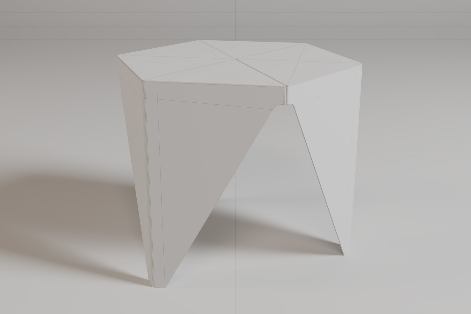 Prismatic Table 3D - TurboSquid 2123795
