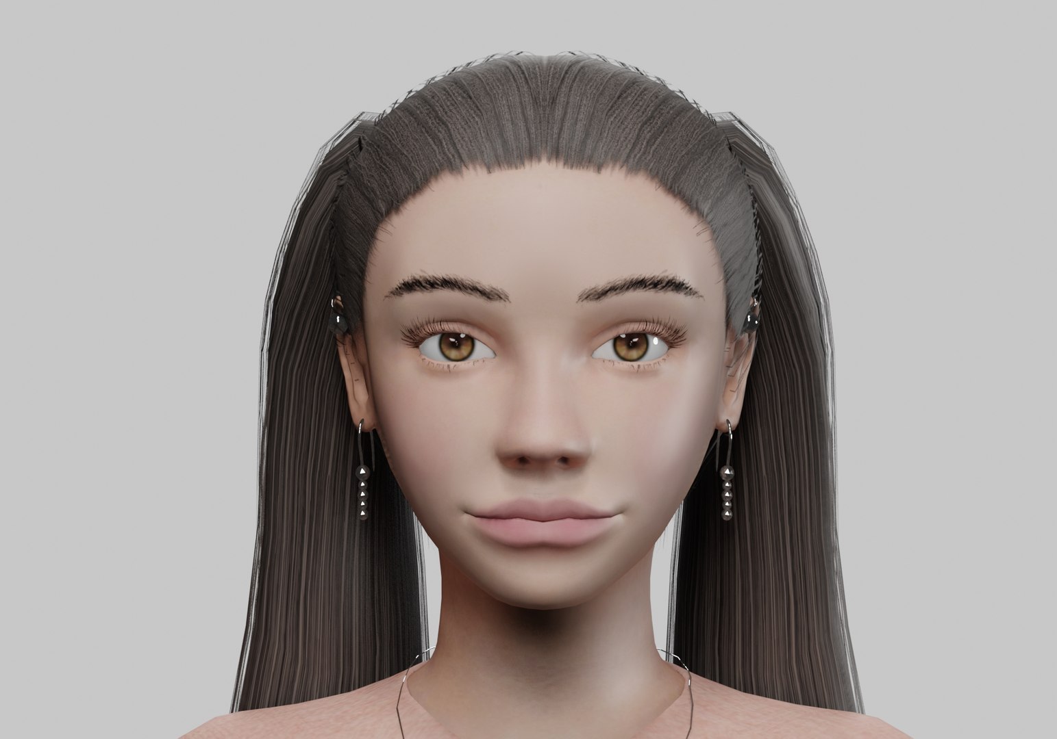 3D Beautiful Pretty Woman V21427 Model - TurboSquid 2265181