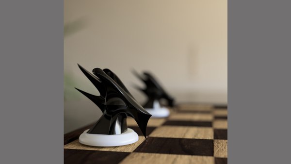 3D model Demon series Chess set - TurboSquid 1822049