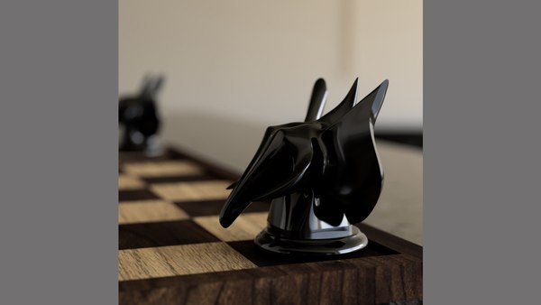 3D model Demon series Chess set - TurboSquid 1822049