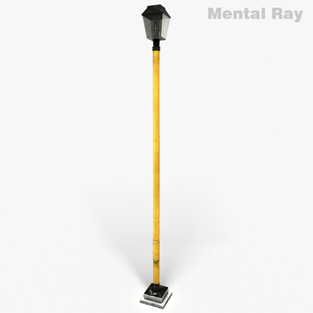 lamp post 3d max