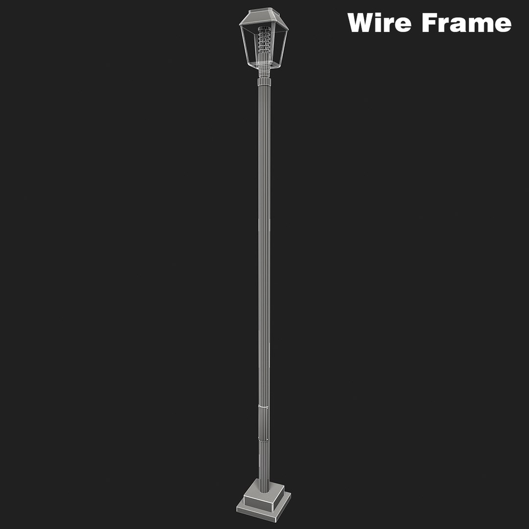 lamp post 3d max