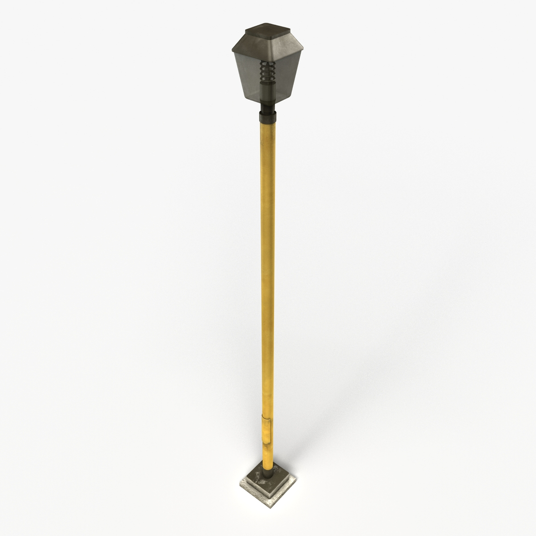 lamp post 3d max