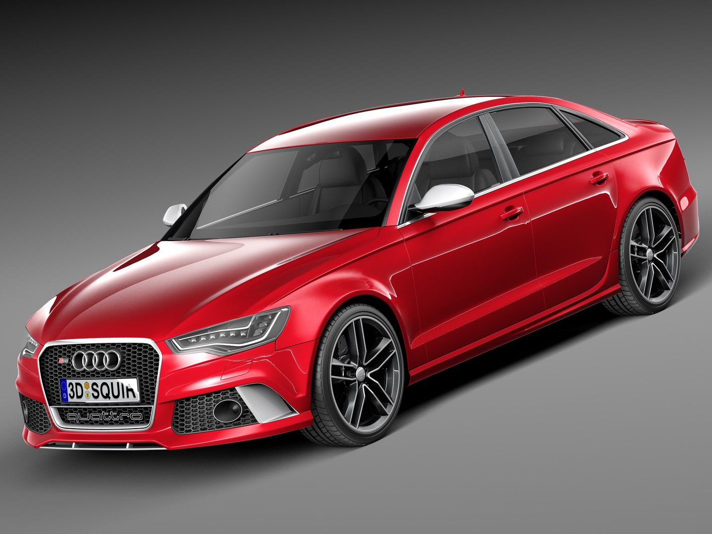 3d 2013 2014 car sedan model