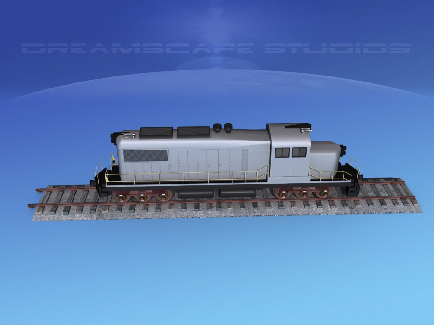 Diesel Train Locomotive Model - TurboSquid 1320809
